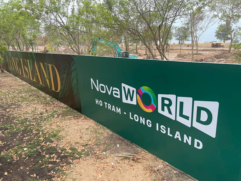 Ho Tram Strip construction updates