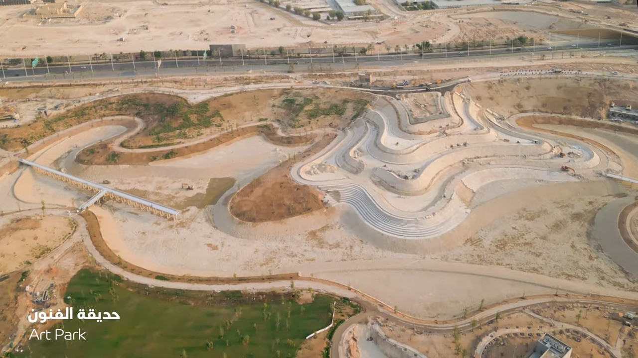 King Salman Park construction updates