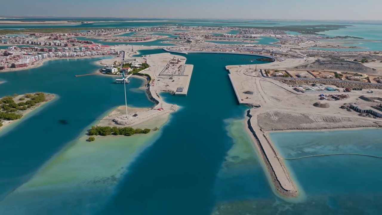 Ramhan Island construction updates