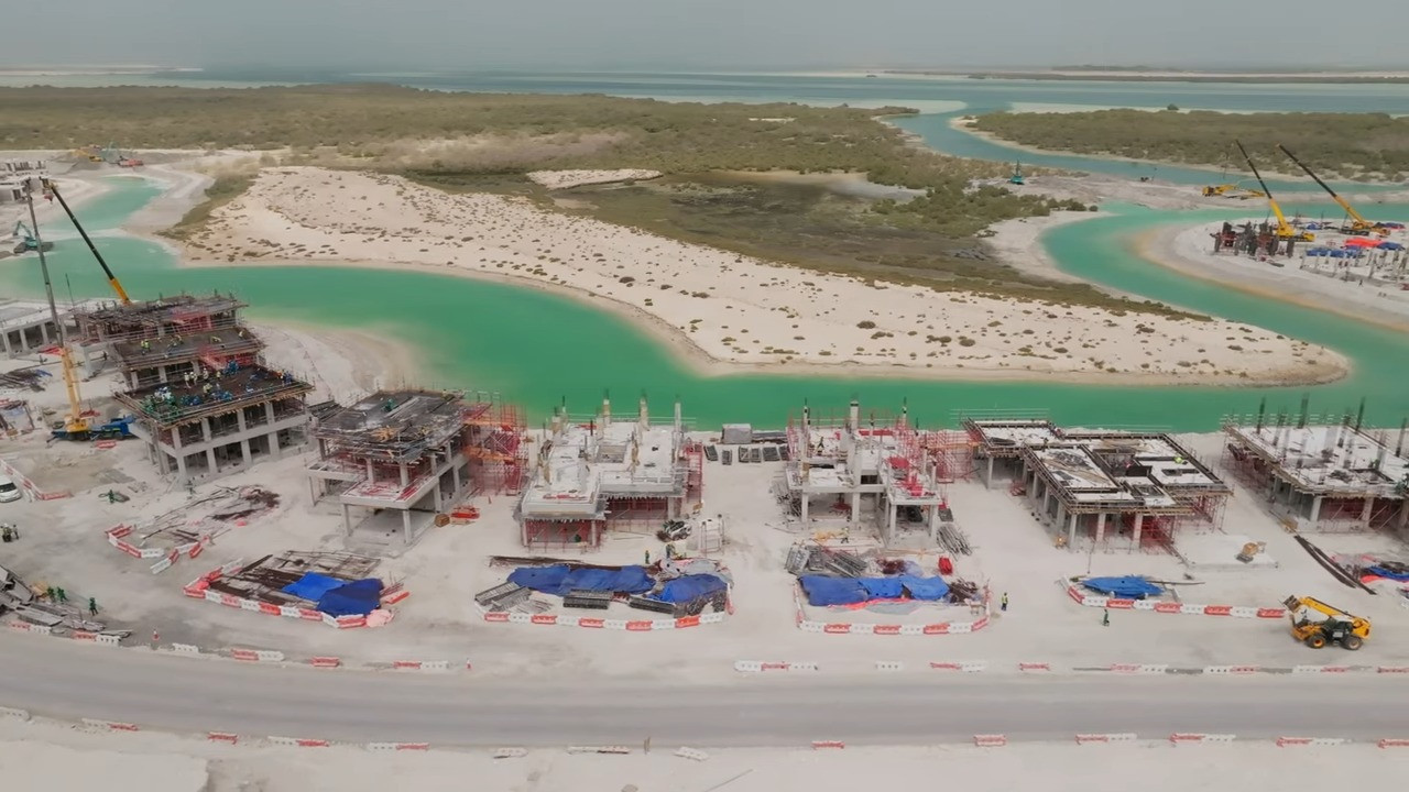 Ramhan Island construction updates