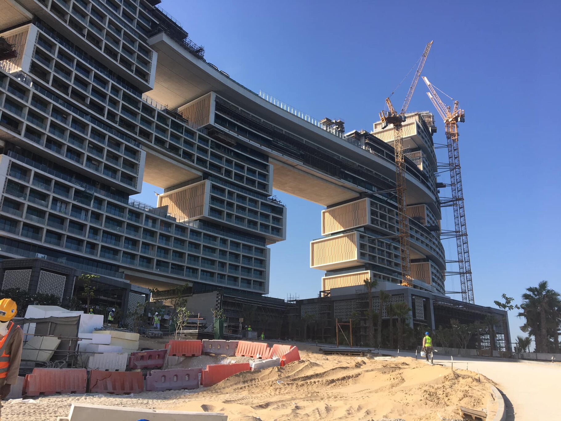 Atlantis The Royal Dubai construction updates
